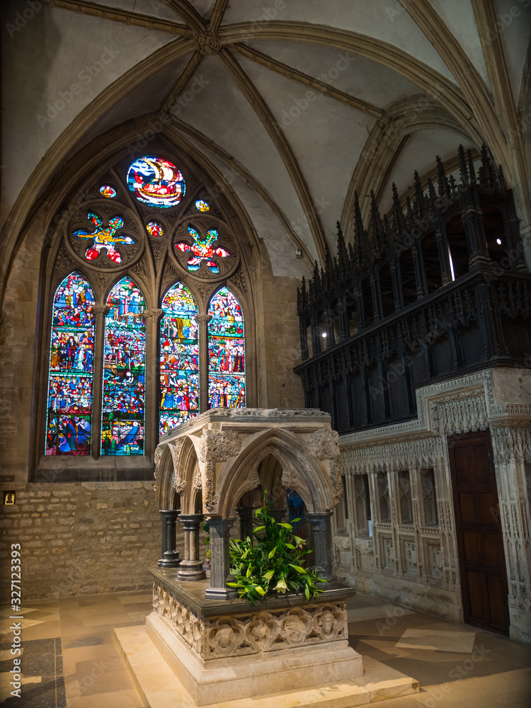 Christ Church Cathedral (chapel), Oxford University, England ...
