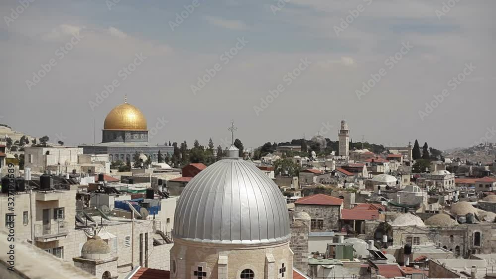 Dome of the Rock Al Aqsa mosque, Temple Mount, Jerusalem, Israel Stock ...