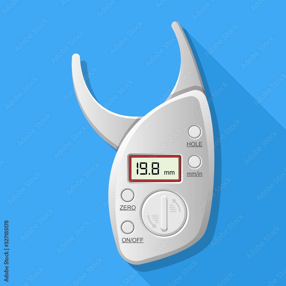 Fat measurement equipment adipometro monitoring overweight determining ...