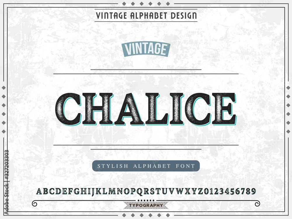 Vetor de alphabet font.Vector of colorful stylized font and alphabet ...