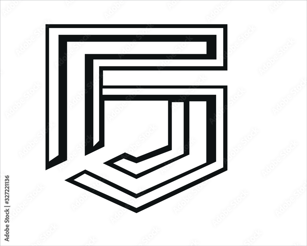 y8 and y9 l and fs and fj and f2 logo designs Stock Vector | Adobe Stock