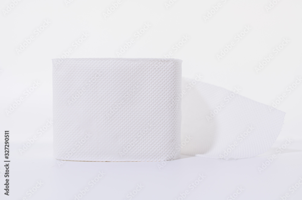 White background of tissue paper Stock Photo | Adobe Stock