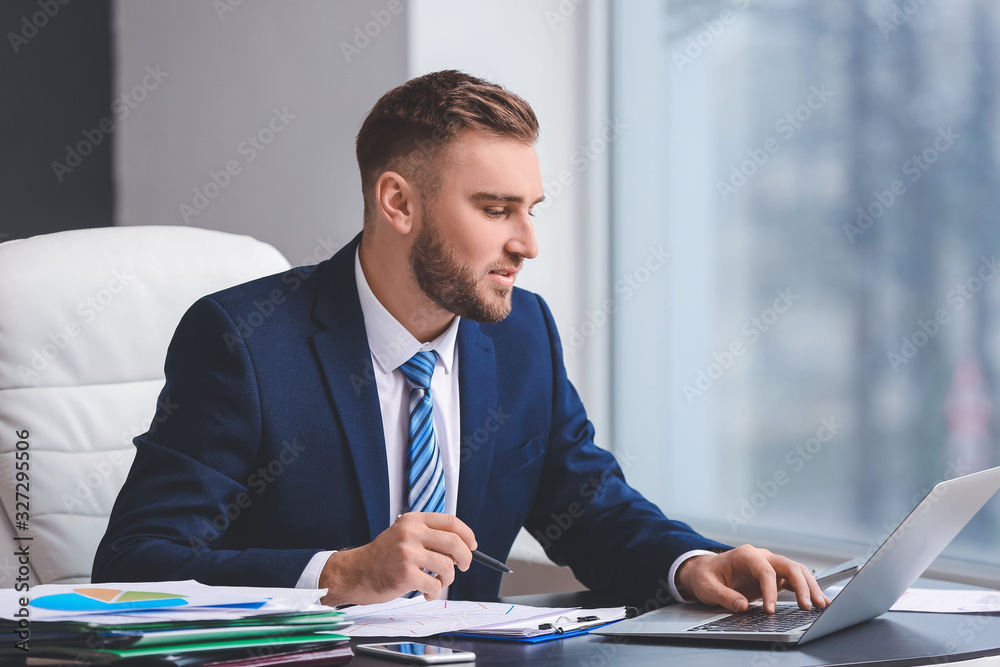 Accountant At Work