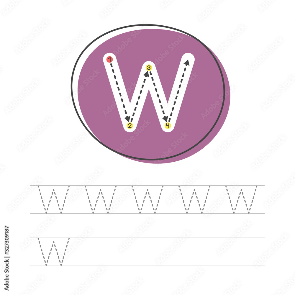 Learning to write a letter. A practical sheet from a set of exercises ...