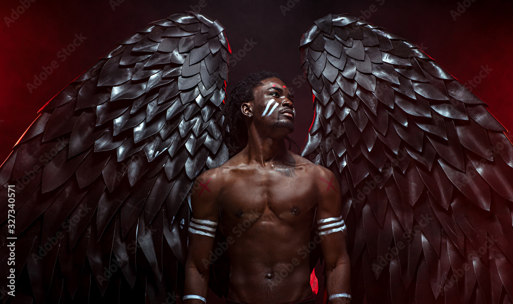 Foto de black angel suppresses a demon within every living being ...