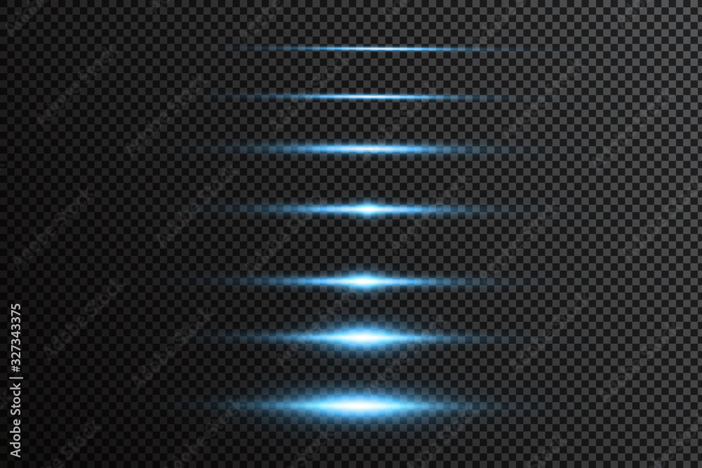 Abstract lines with glow light effect. Glow special light effect ...