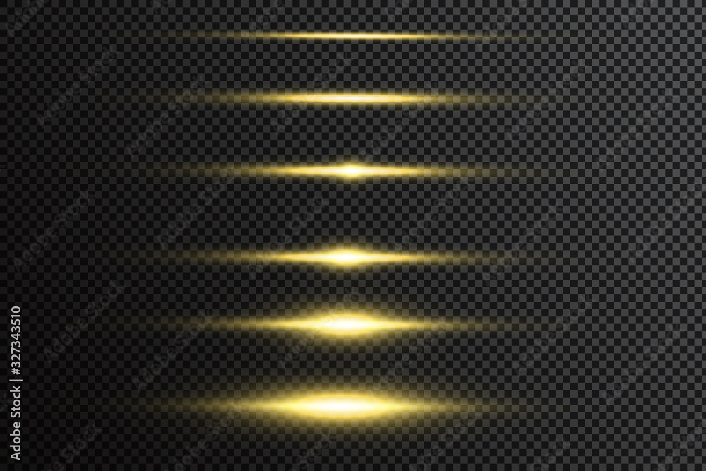 Abstract lines with glow light effect. Glow special light effect ...