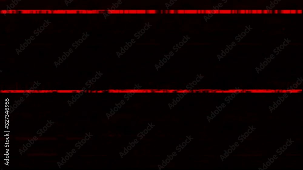 Vidéo Stock Glitch noise static television VFX. Visual video effects ...