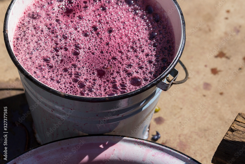 Wine material, grape juice - must, stum, maun. Technology of wine ...