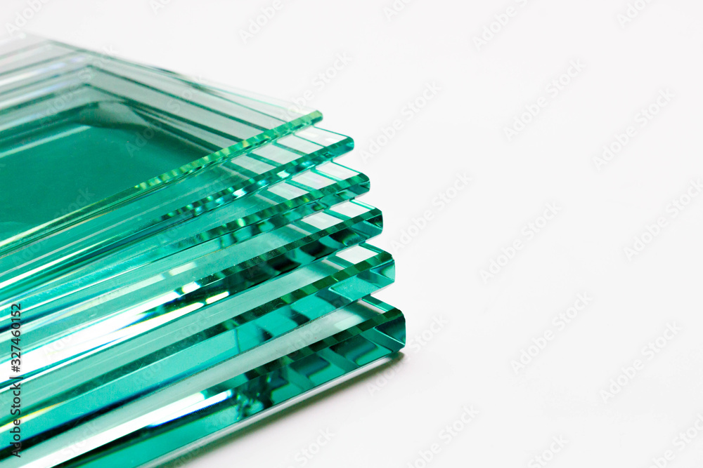 Glass factories produce glass used in buildings and homes. There are ...