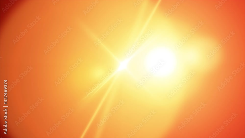 Optical lens flare effect, 4K resolution Abstract CGI motion graphics ...