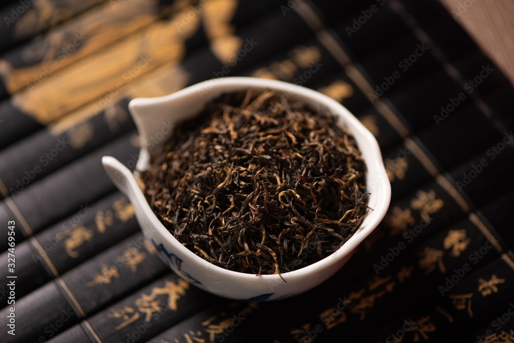Strong black tea in Japanese tea ceremony culture Stock Photo | Adobe Stock