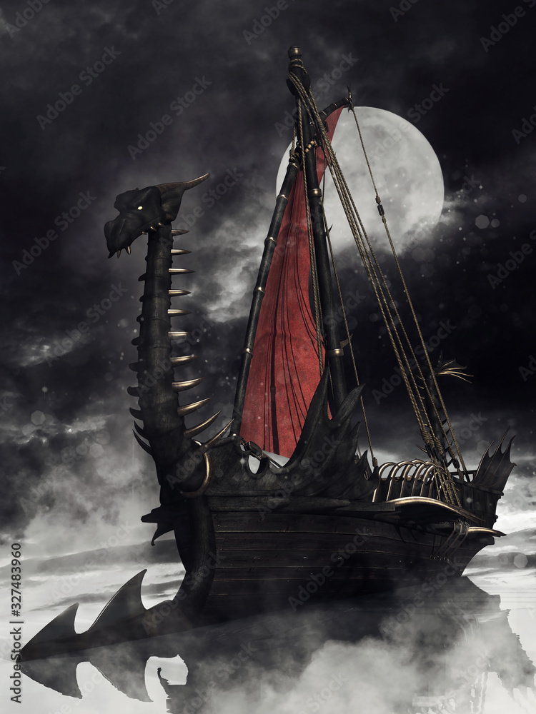 Viking Ship Dragon