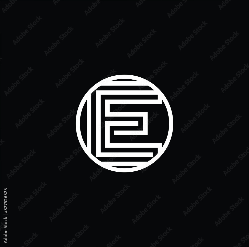 Initial based modern and minimal Logo. E EE EEE letter trendy fonts ...
