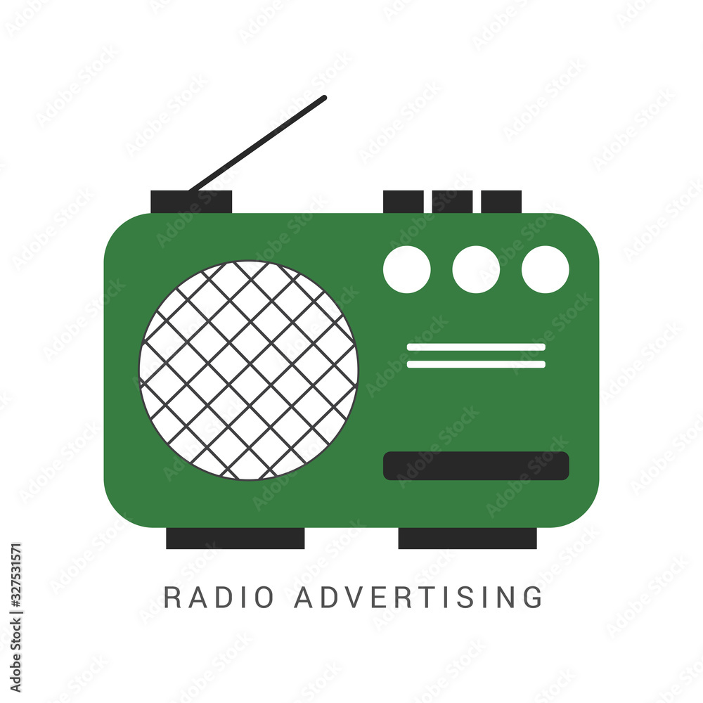 Radio Advertising Icon