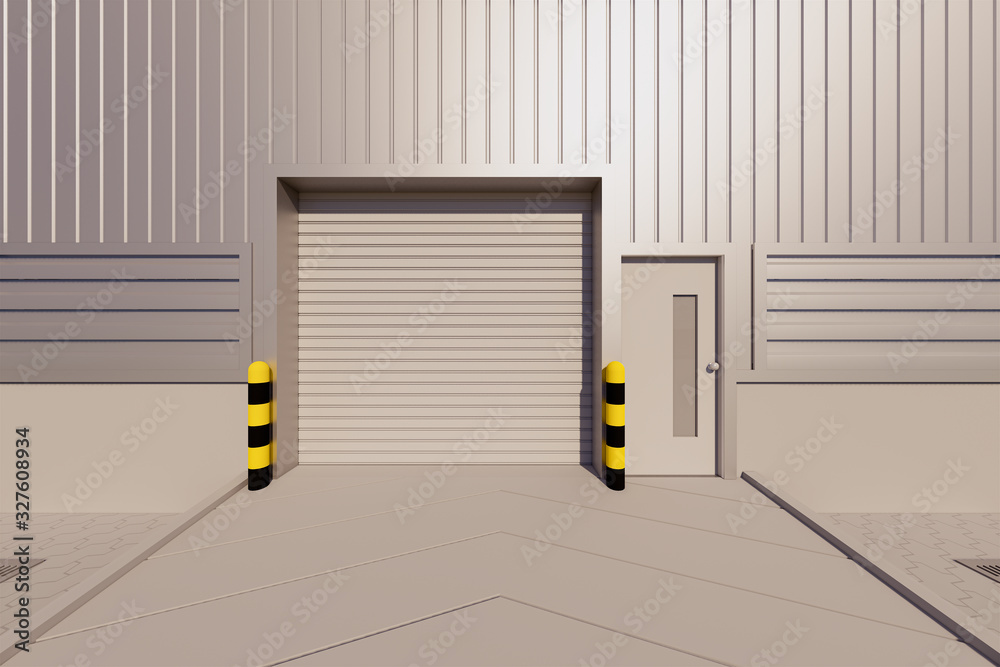 Roller door or roller shutter. Also called security door or security ...