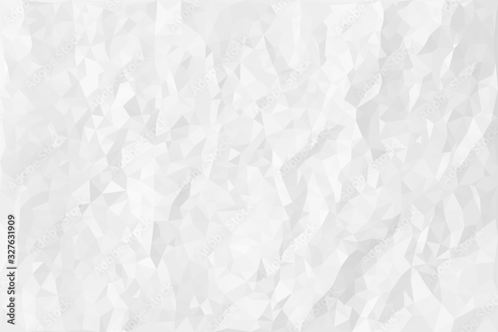 Texture of crumpled paper. White polygonal mosaic triangular background ... Texture of crumpled paper. White polygonal mosaic triangular background ...