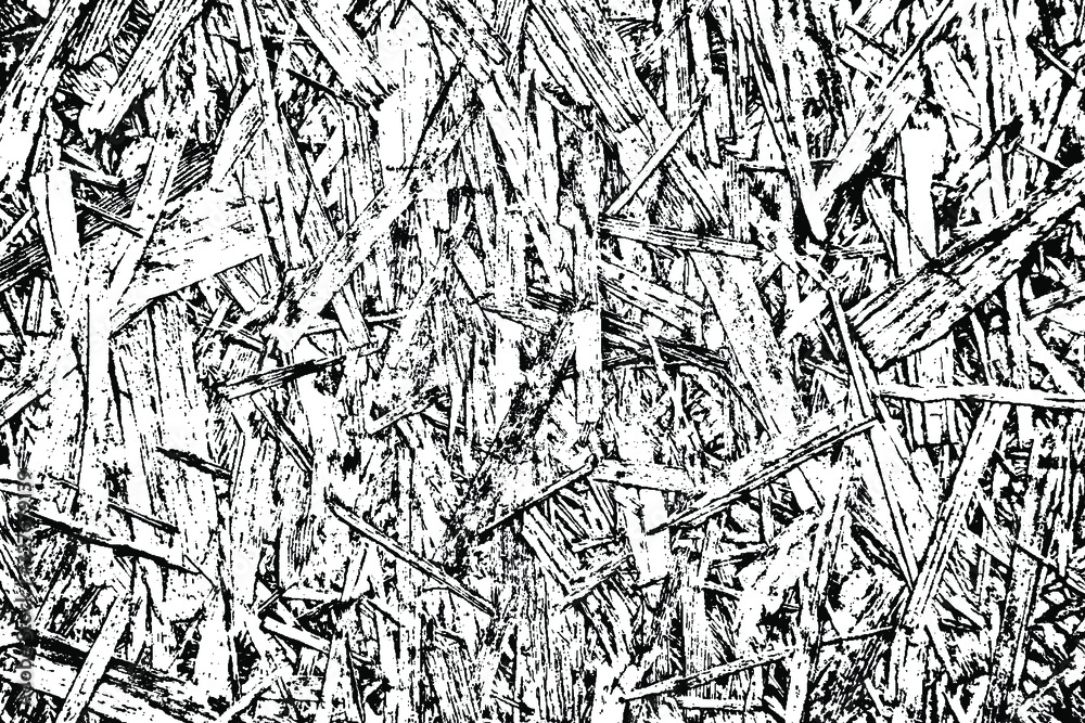 Monochrome texture of OSB panel close-up. Overlay template. Vector ...