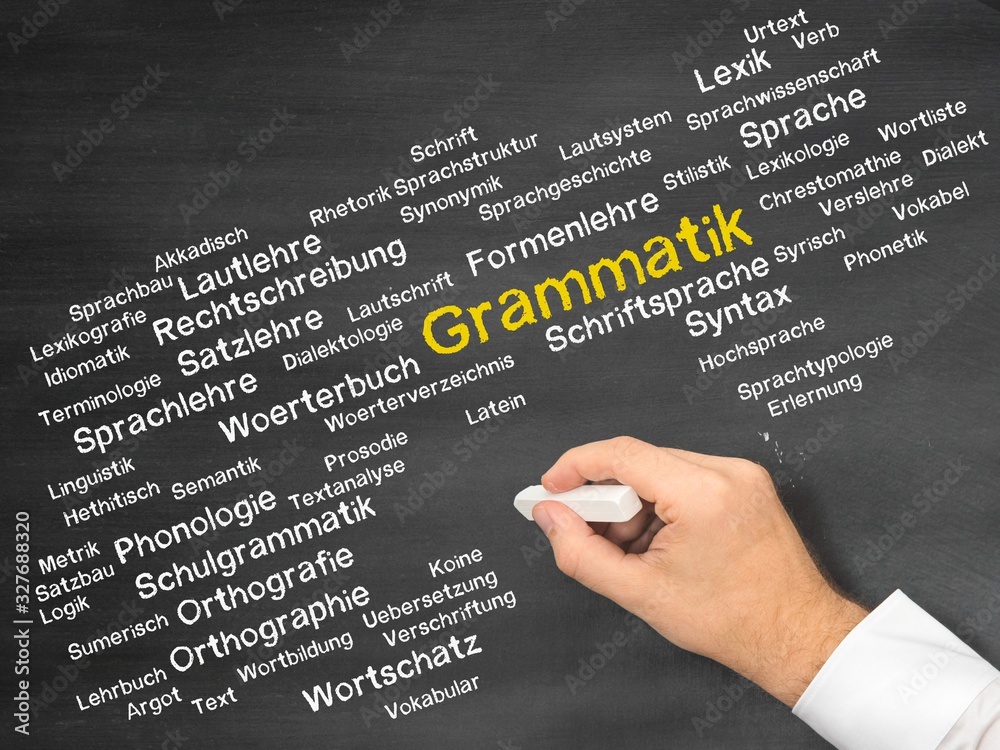 Grammatik Stock Photo | Adobe Stock
