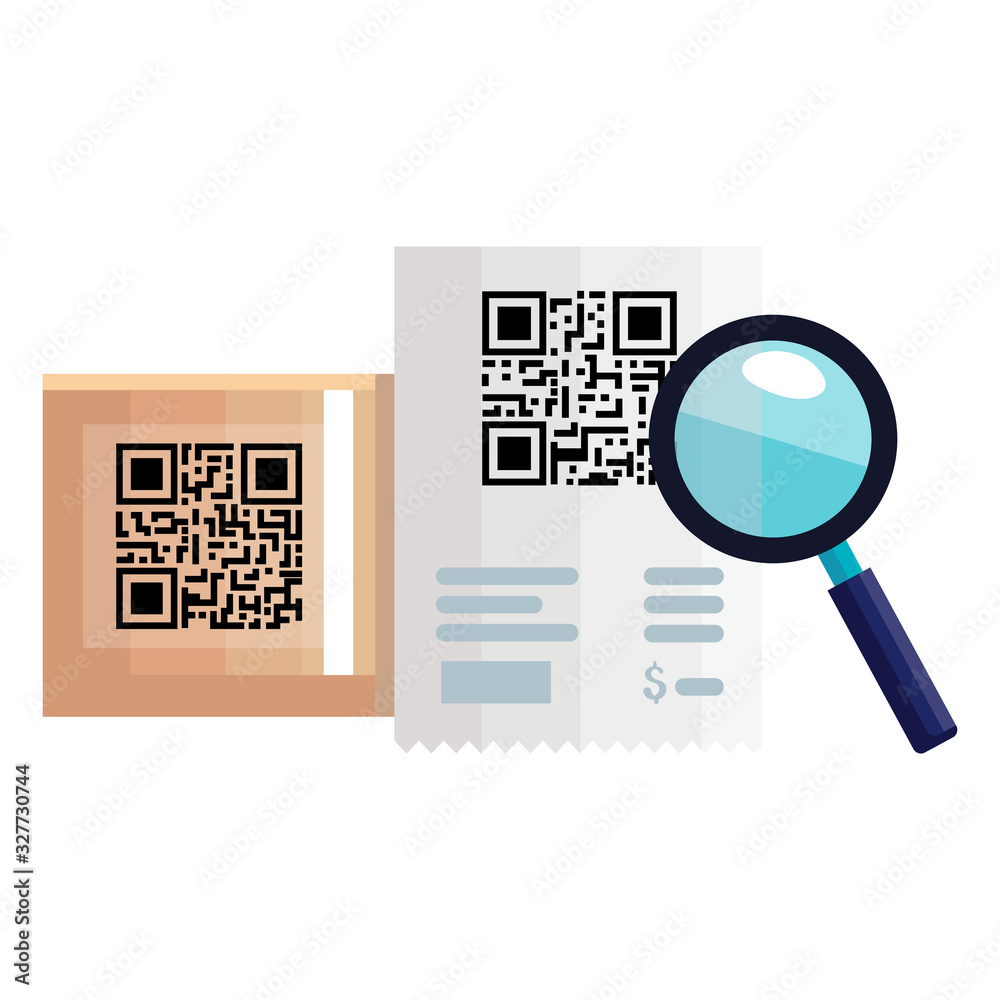 qr code design of technology scan information business price ...