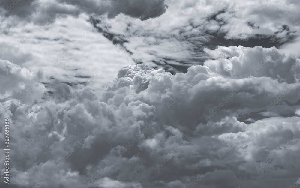 Dark dramatic sky and clouds. Background for death and sad concept ...