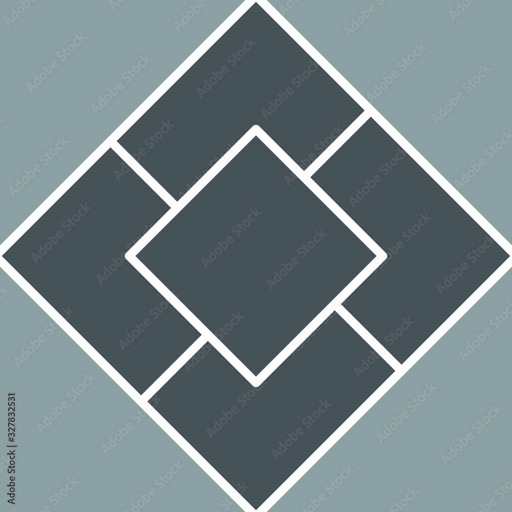 Photos collage frame template Stock Vector | Adobe Stock