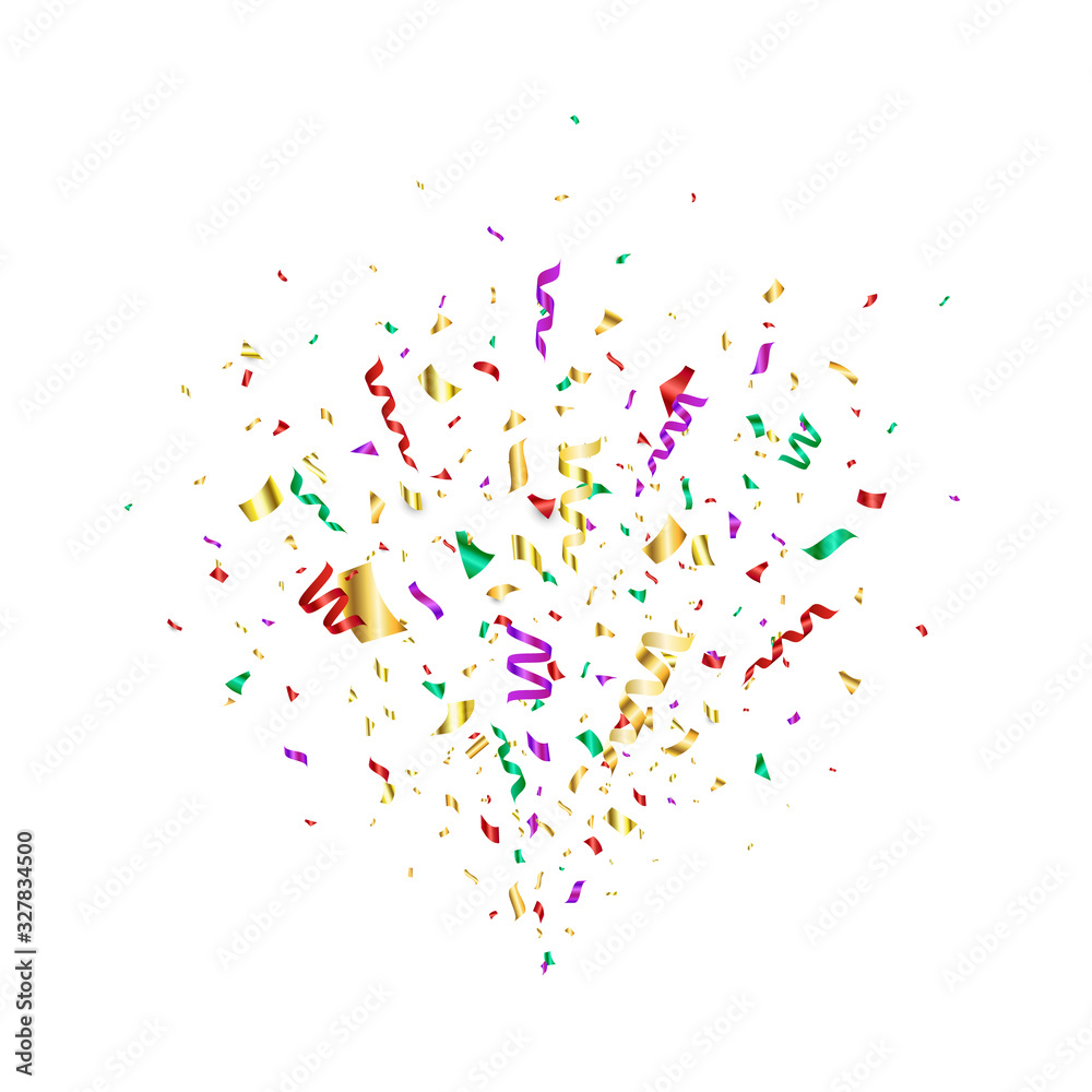 Confetti Explosion Vector