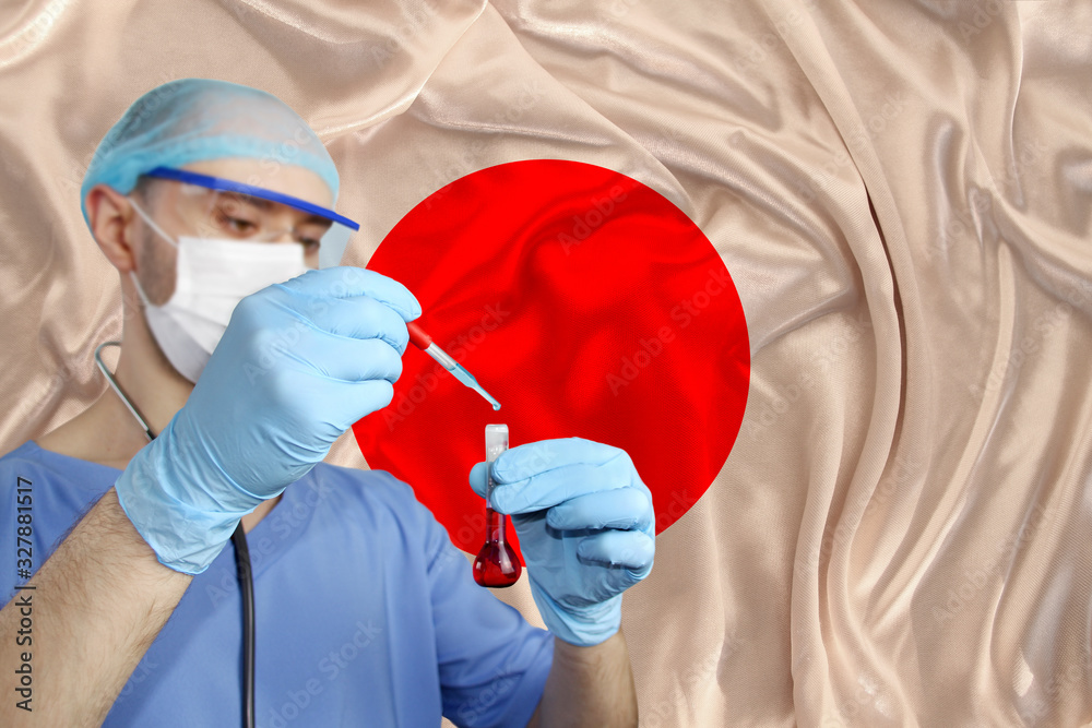 scientist, doctor does a blood test, develops a vaccine, medicine on ...
