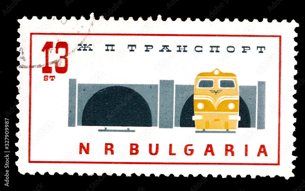 Bulgaria - CIRCA 1964: Postage stamps issued in Bulgaria dedicated to ...