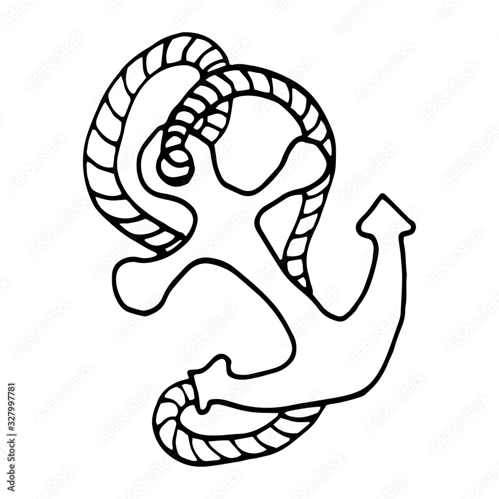 Elegant Anchor Tattoos