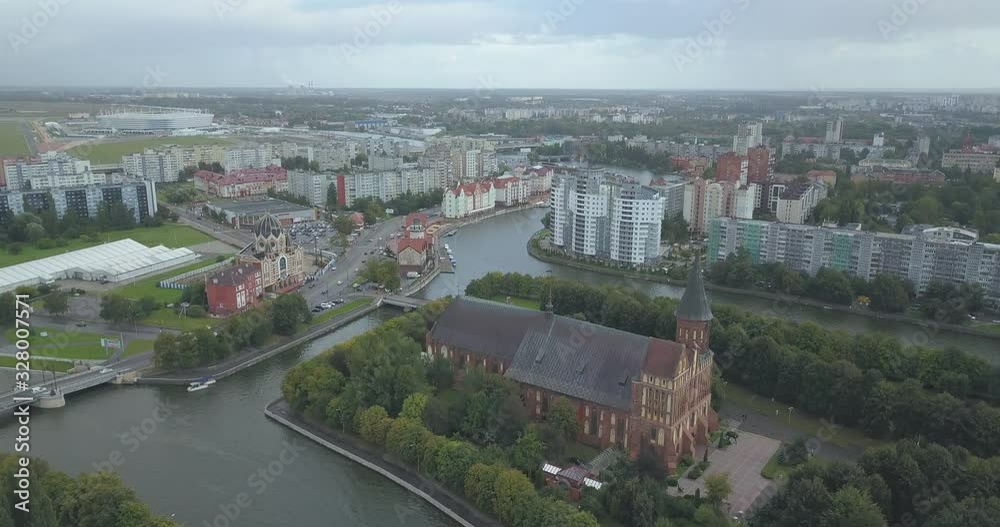 Vidéo Stock Kaliningrad historically German Konigsberg Polish Krolewiec ...