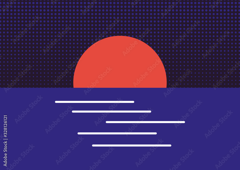 Sunrise Stock Illustration | Adobe Stock