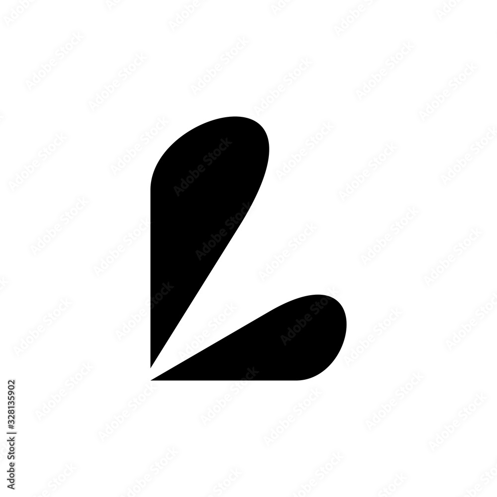 Letter L logo. Icon design. Template elements - vector sign Stock ...