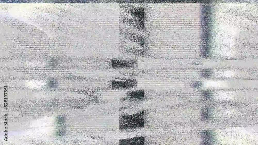 Noise Old Tv Screen Vhs Waves Damage Distorted No Signal Abstract ...