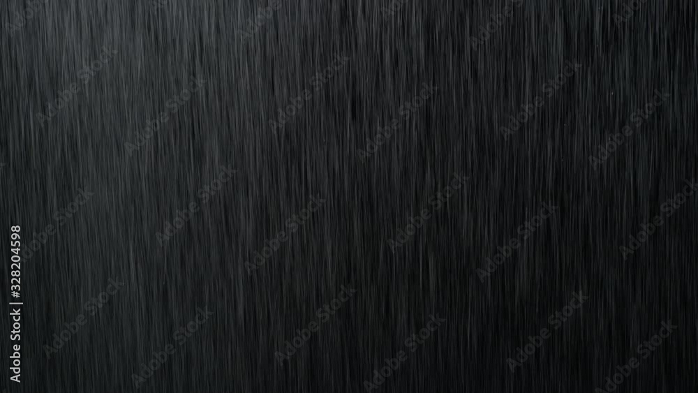 4k Loop Rain Drops Falling Alpha, Real Rain, High quality Thunder ...