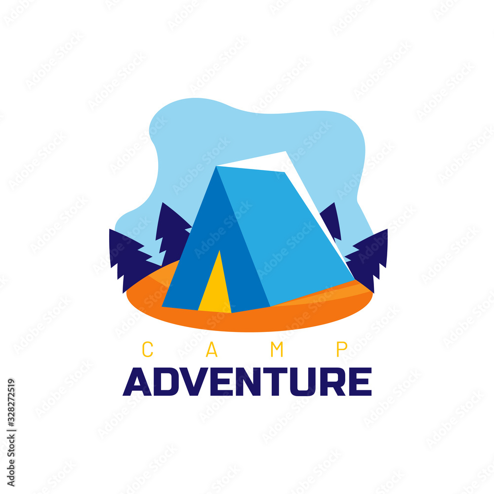 adventure logo 2 fix_Camp Adventure for your team Stock Vector | Adobe ...