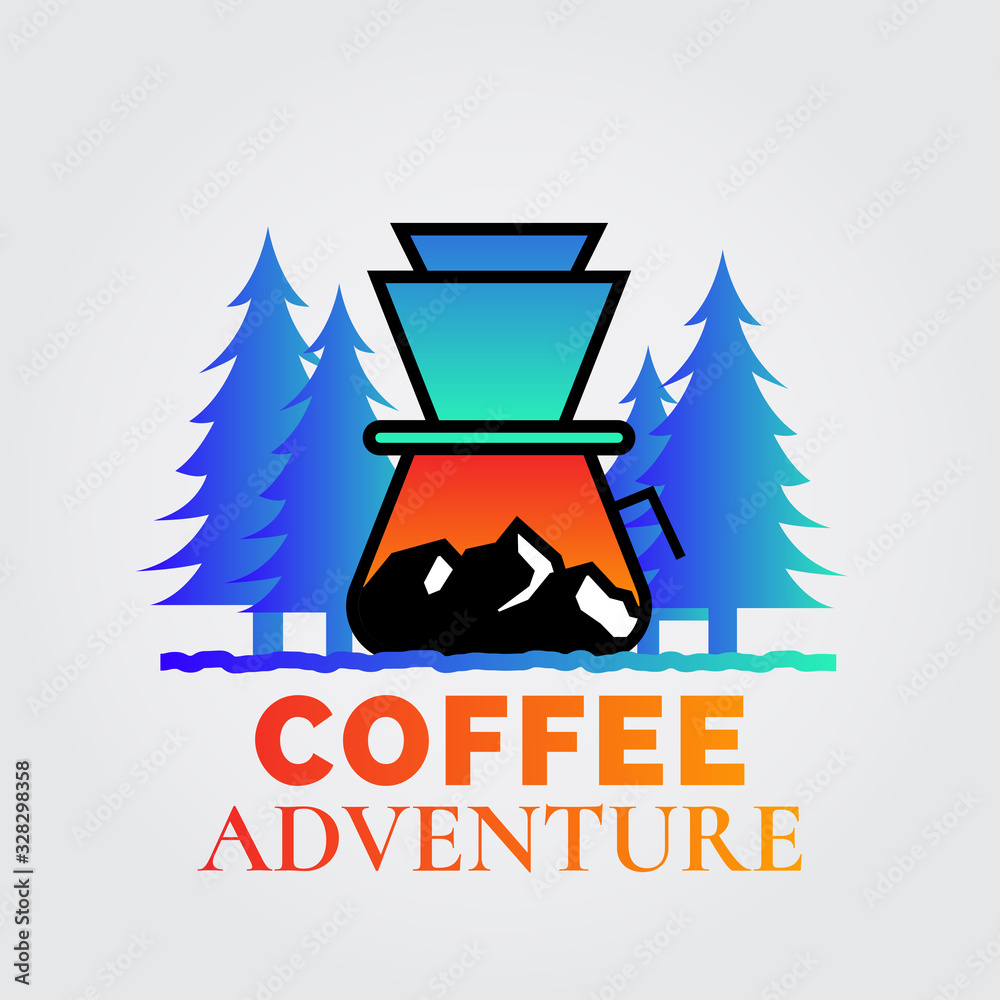 Adventure Logo Template Stock Vector | Adobe Stock