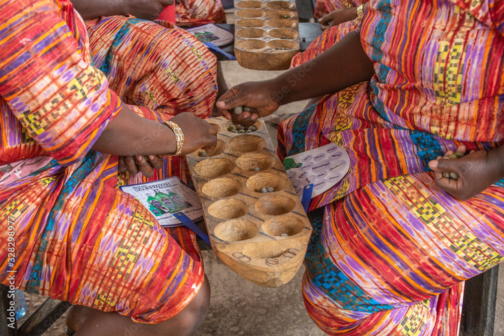 Ayo Olopon is a traditional game played by the Yoruba people of Nigeria ...