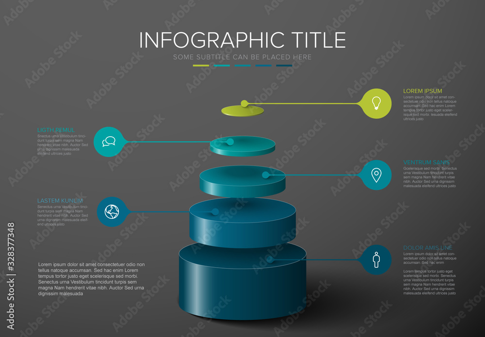 Layered Infographic Template