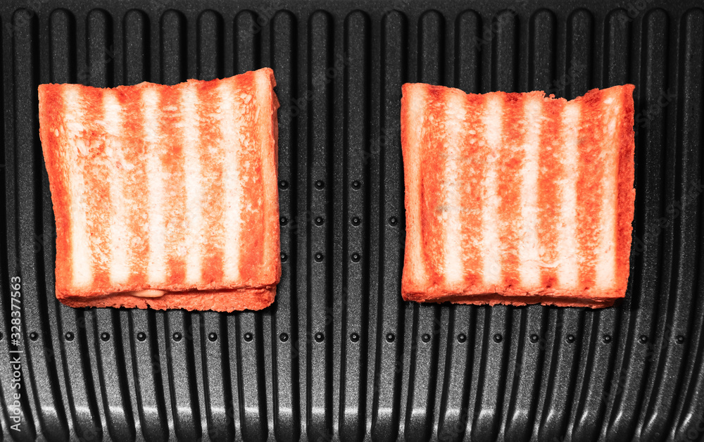 single toast against white background food, paper, toast, snack, sliced ...