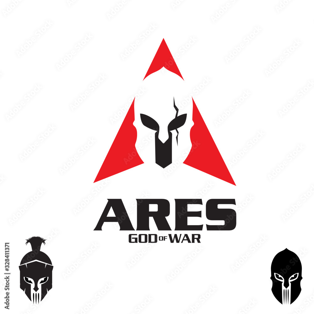 Ares a letter based A vector Stock Vector | Adobe Stock
