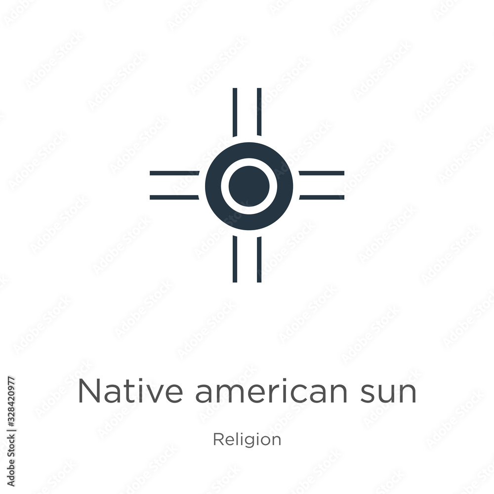 Native American Sun Design