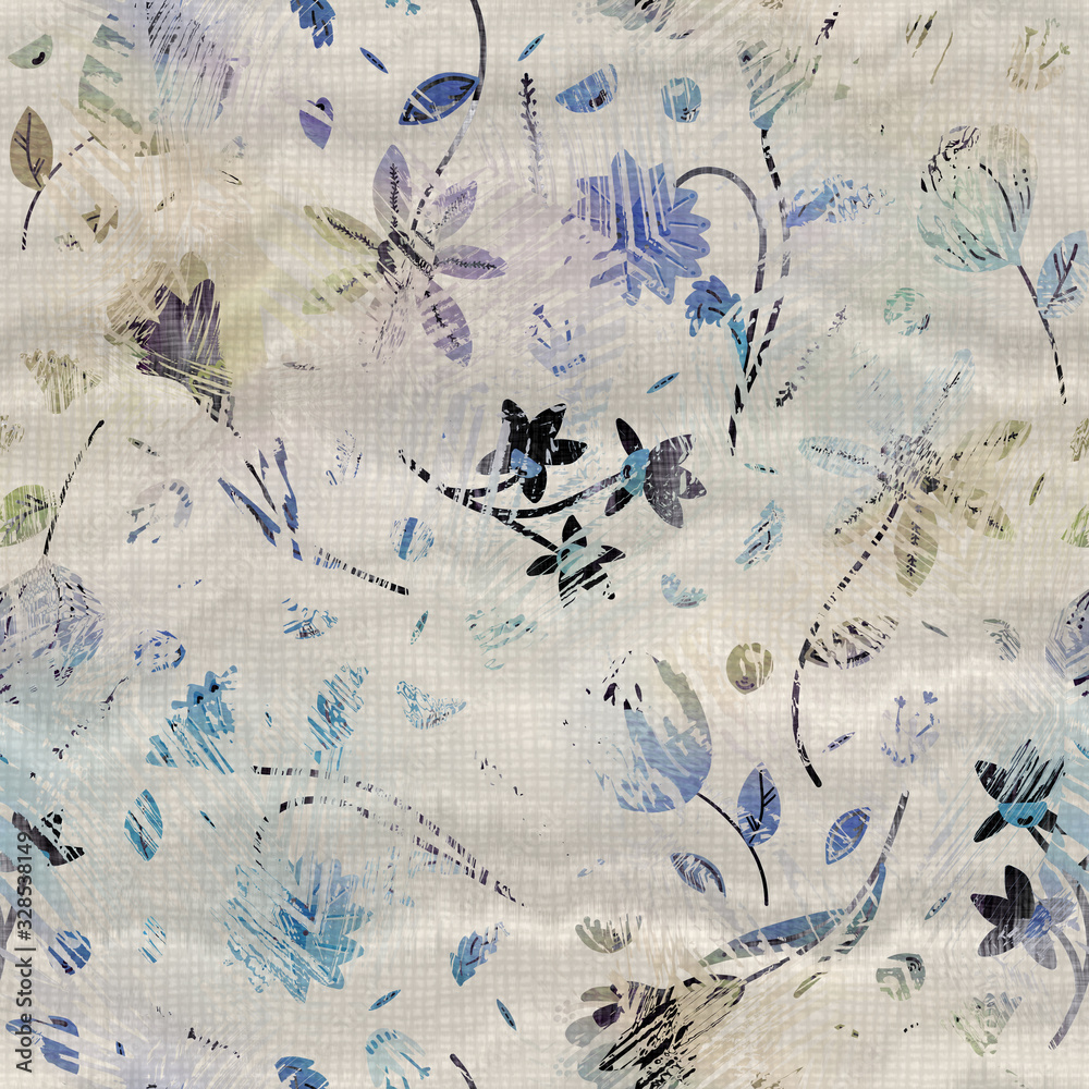 Abstract Linen Swatch