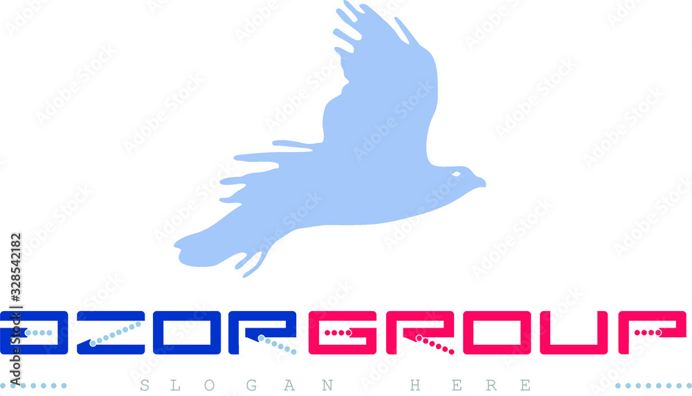 Vetor de Ejemplo de logotipo vectorial. Azor do Stock | Adobe Stock