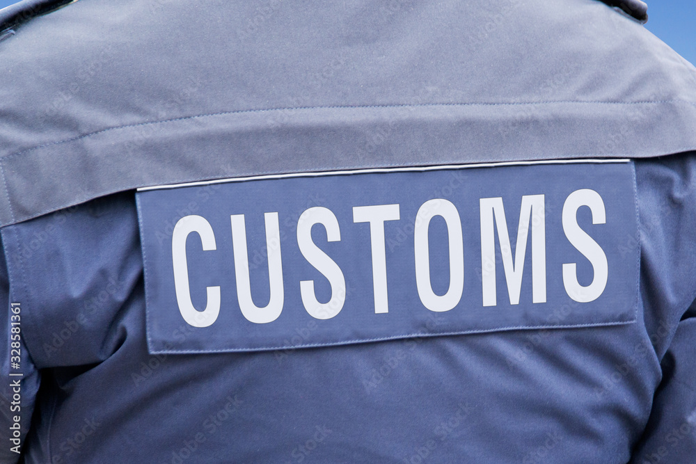 customs officer, (symbol image) Stock Photo | Adobe Stock
