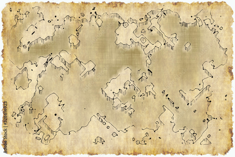 ancient map sample Stock Illustration | Adobe Stock