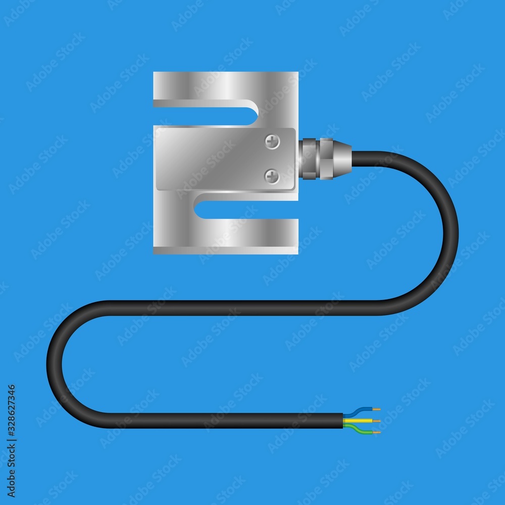 Load Cell Transducer Sensor Instrumentation Control Weight Scale Stock ...