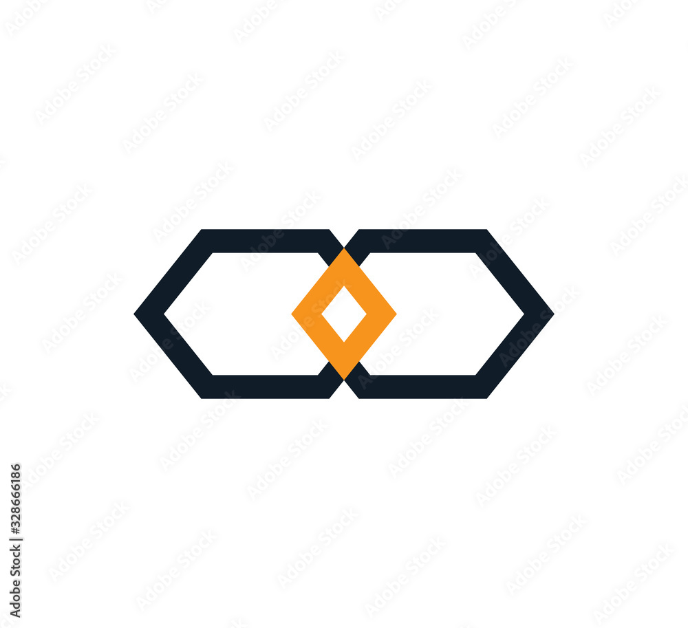 Infinity icon vector logo design template Stock Vector | Adobe Stock