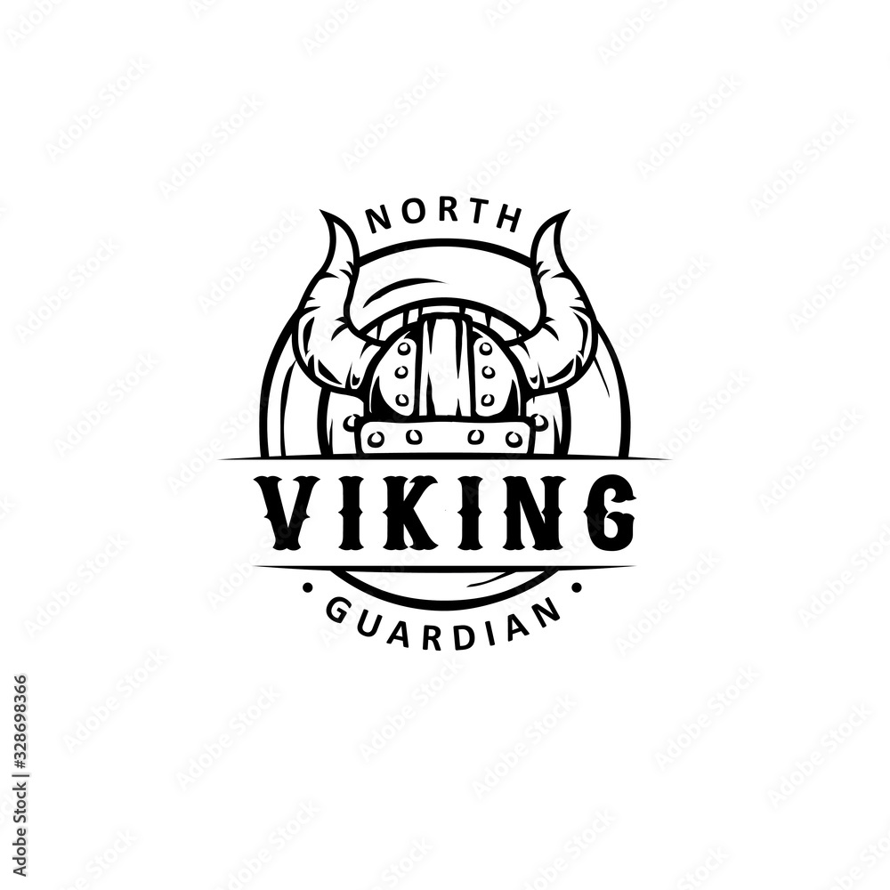 viking labels, emblems and logo Stock Vector | Adobe Stock