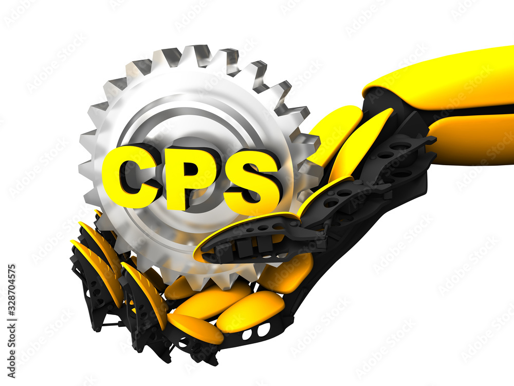 CPS acronym (Cyber-physical system) Stock Illustration | Adobe Stock